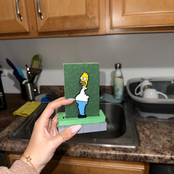 Homer Simpson Headphone Stand | Funny Gamer Headset Holder | Unique ...