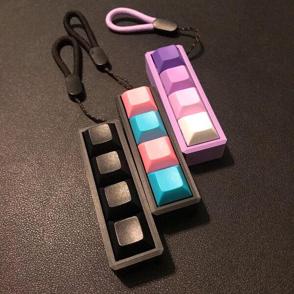 Mechanical Switch Clicky Fidget - White Th W/ Strap Keyboard Switch ...