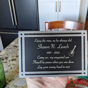 Black Outdoor QR Code Sign Barcode Plaque QR Code Plaque - Etsy