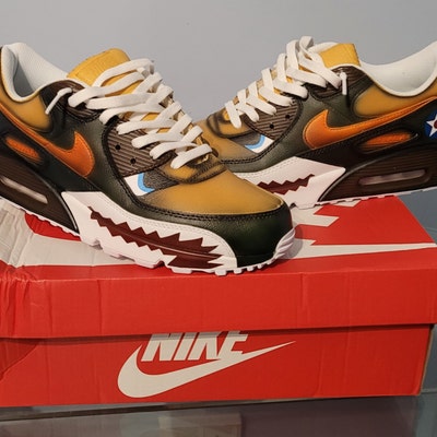 Custom Painted Air Max 90/sneakers/shoes/kicks/premium/personalised ...