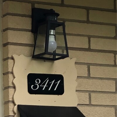 8x4 Reflective Custom Address Sign - Etsy