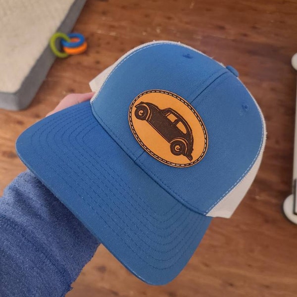 Richardson 115 Brown Trout | Mayfly | Flyfishing | Leather Patch Hat | Trucker Cap - Etsy