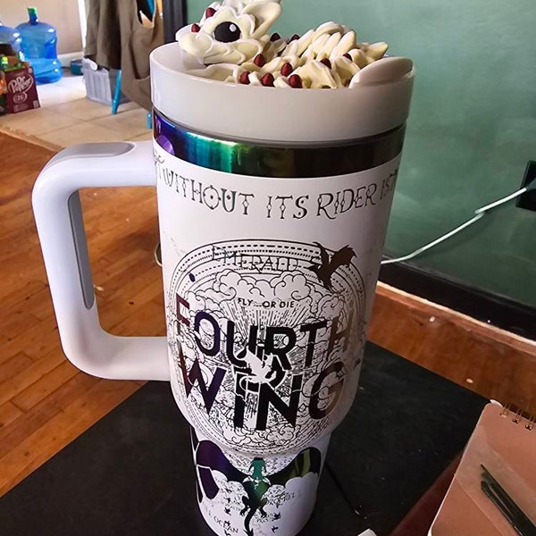 WALLEN Tumbler Cup Permanent Laser Engraved Large 40oz With Handle Lid ...