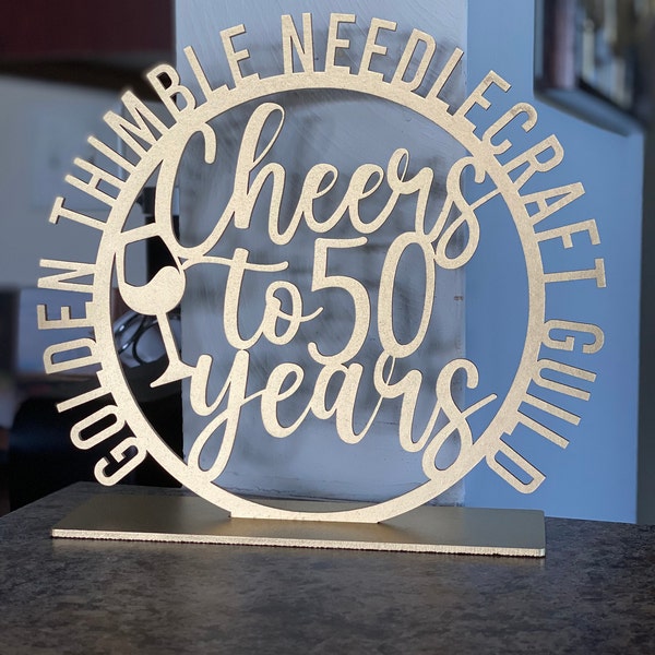 60th Birthday Table Sign Centerpiece Acrylic - Not Cardboard ...