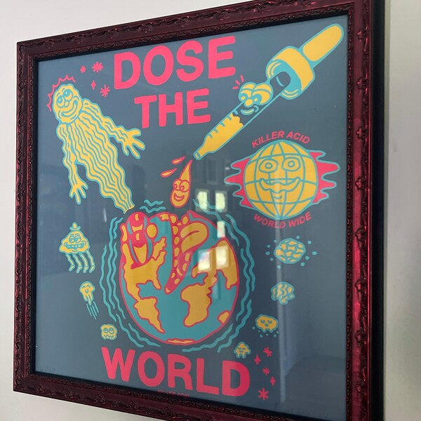 Metallic Ornate Red Picture Frame- Victorian Gothic Picture Frame- A5 ...