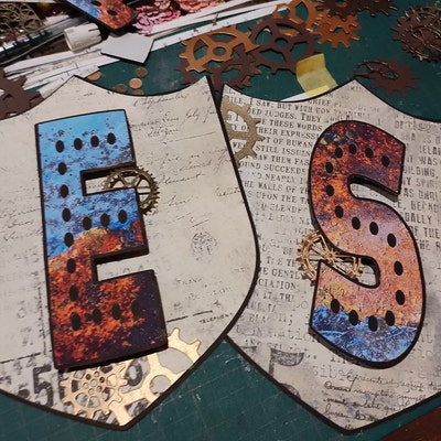 Letters and Numbers Digital Paper Pack, Collage Paper, Grunge Digital ...