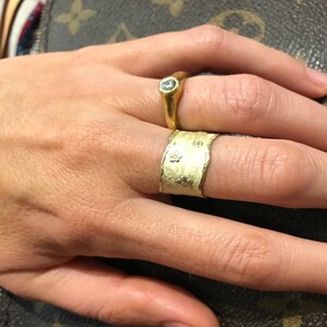 Pure Gold Mens Wedding Band 24 Karat Solid Gold Ring100% | Etsy