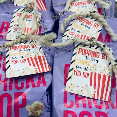 Rice Treat Coworker Appreciation Printable Tags Employee Gift Rice ...