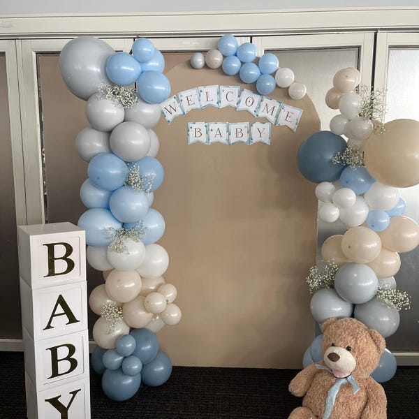 Joshua Tree Balloon Garland Kit Eucalyptus Grey Blush Mocha Balloons ...
