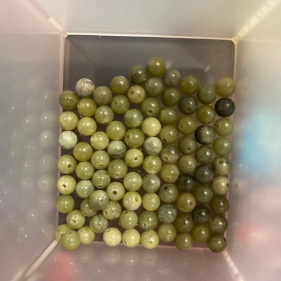 Genuine Natural Peridot Jade Gemstone Grade AAA Round 4mm 6mm 8mm 10mm ...