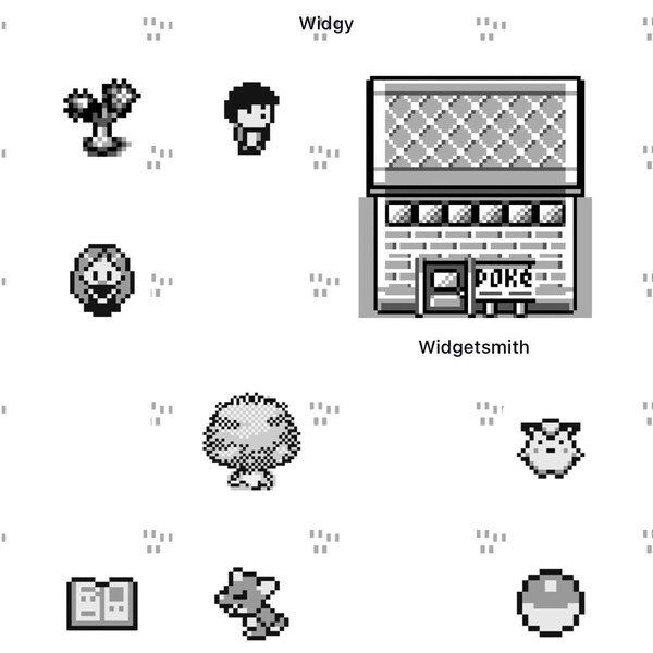 Ios 293 Icons | Pokemon Red Blue Version iPhone IOS14 App Icons Widgy ...