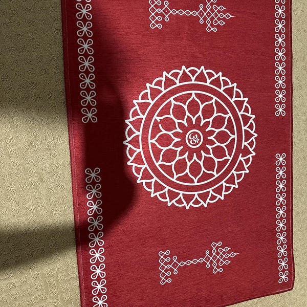 Matte Banner - Varalakshmi Vratham Pooja - Festive Backdrop - Etsy