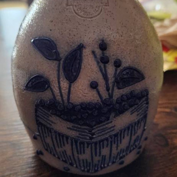 Early Brush Mccoy JW Mccoy Art Pottery Vase - Olympia Line - Corn Husk ...