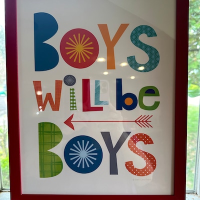 Kids Wall Art the Wheels on the Bus - Etsy