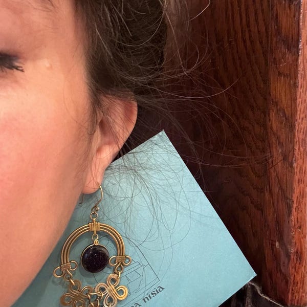Filigree Septum Piercings Handmade in Mexico Brass Copper - Etsy