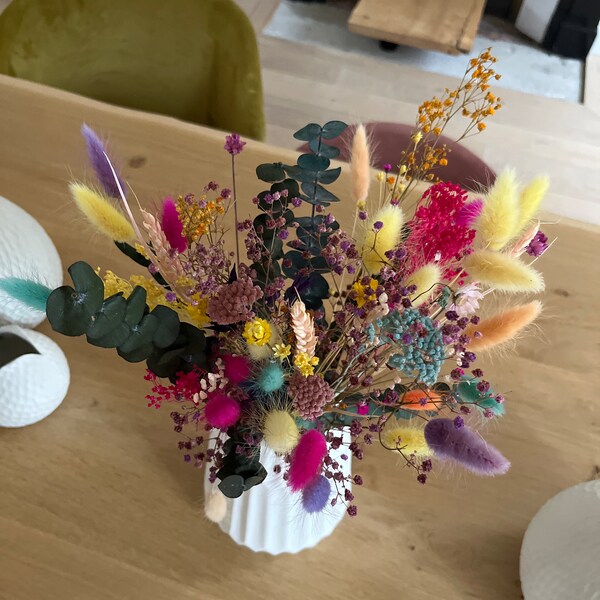 Trockenblumenstrauß FRIEDA (groß, ca. 40cm) - Etsy.de