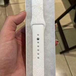 Sea Turtle Laser Engraved Silicone Watch Band, Personalized Watch Strap ...