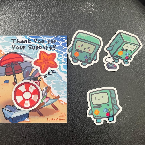 Little Adventure Robot Sticker Bundle | Water Bottle Laptop Sticker ...