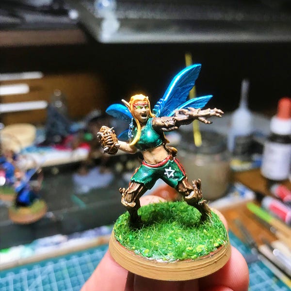 Buff Wizard Medium DND Twin Goddess Miniatures - Etsy Australia