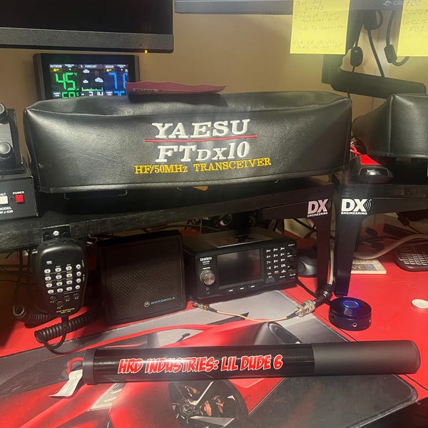 Ham Radio Mast Topper - Ham Radio Dude Mast Topper - Fits Clampable ...