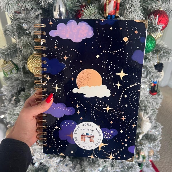 Personalized Author Writing Plotter Planner - 7x10 Story Organizer, 100 ...