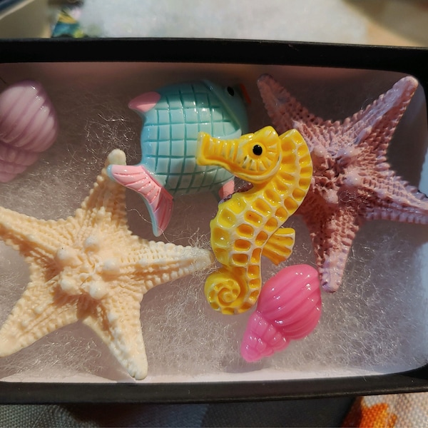 Red Crab Pushpins, 10 Cute Thumbtacks, Push Pins, Office Supply ...