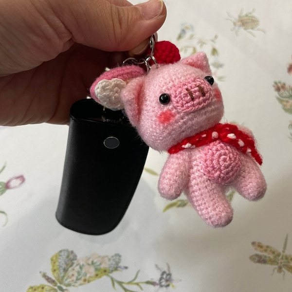 Daisy Flower Crochet Doll Key Ring Key Chain Bag Charm / Flower ...
