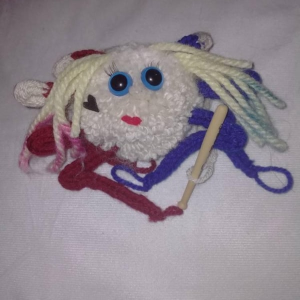 Elmo & Cookie Monster Spider Fan Art Knitted Sesame Street Cutey Crawly ...