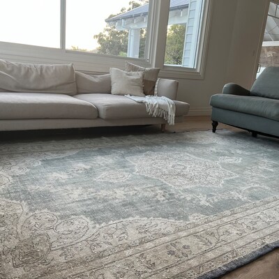 Vintage Turkish Area Rug, Handmade Wool Kilim Runner, Bohemian Tribal ...