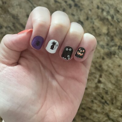 Color Me Happy Nail Wraps 100% Nail Polish Stickers Nail Strips - Etsy