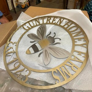 Custom Metal Vertical Word Print Font Your Custom Text - Etsy