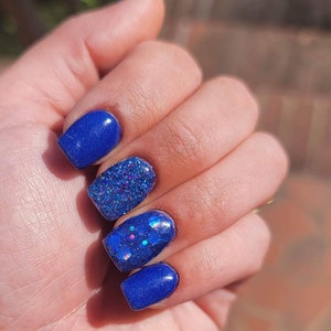 Deep Blue Dip Powder, Dip Powder for Nails, Nail Dip Powder, Dip Nail ...