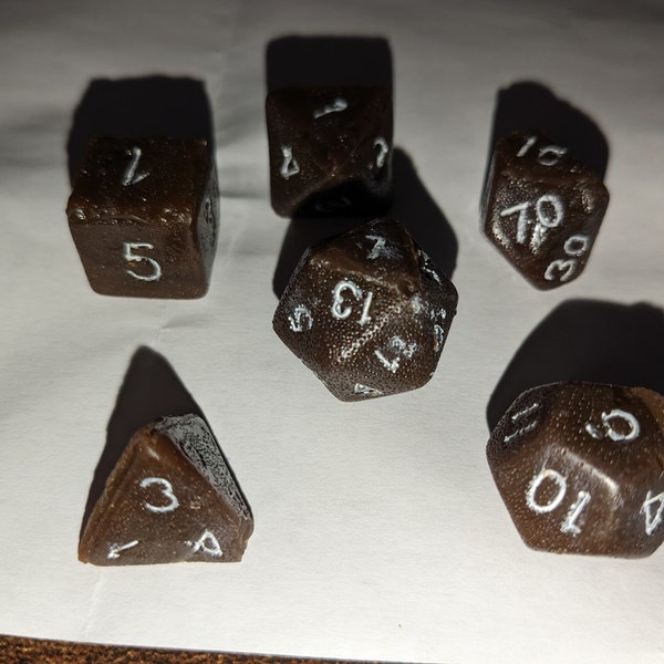 Pineapple Candy Dice, Kohakutou Gummies, Dungeons and Dragons, Roll for ...