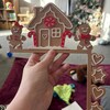 Gingerbread House Christmas Decoration, Door Corner Sign, Gingerbread ...