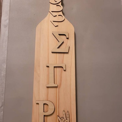 Sorority and Frat Hand Symbols Laser Cut Unfinished Wood Ready to Paint ...