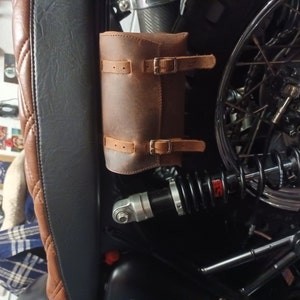 Leather Mini Carry Handle for BROMPTON Handgrip Bike Bicycle Frame ...