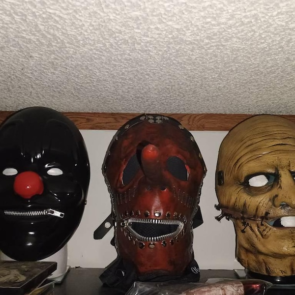 Slipknot Mask Corey Ghost Glow - Etsy