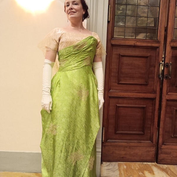 E-pattern- Circa 1919 Draped Dress- 1910s- WWI- Bust 36" - Edwardian ...