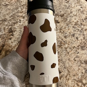 Cow Print Yeti Rambler - Etsy