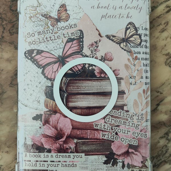 Printable Kindle Insert for Clear Case | Library Card Kindle Insert ...