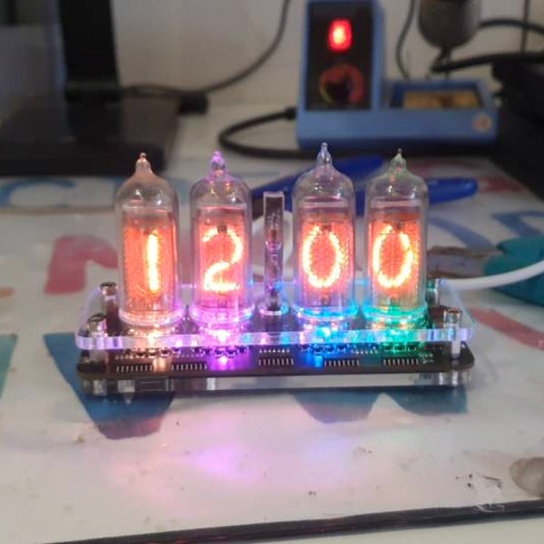 Lot of 4 In-14 Nixie Tubes. for Nixie Clock. Tested - Etsy