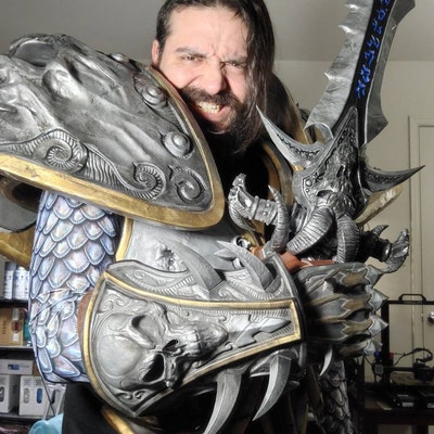 Dragon Armor Face Mask, Dragon Slayer Neck Gaiter, Washable and ...