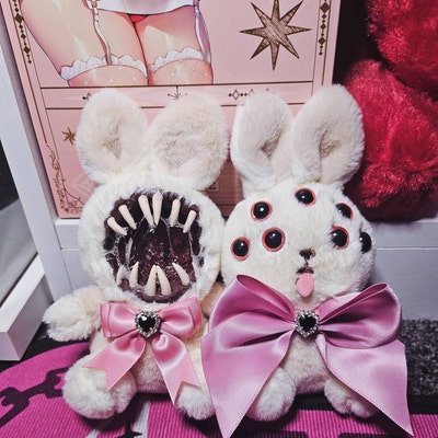 Bunzilla Horrific Zombie Bunny Horror Rabbit, Creepy Teddy, Creepy Doll ...