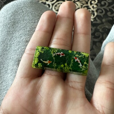 Keycap Koi Fish, Artisan Keycap, Backspace Keycap Profile Cherry and ...