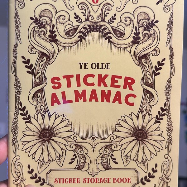 90s Nostalgia ~ Sticker Storage Book ~ Sticker Collection ~ Nineties ...