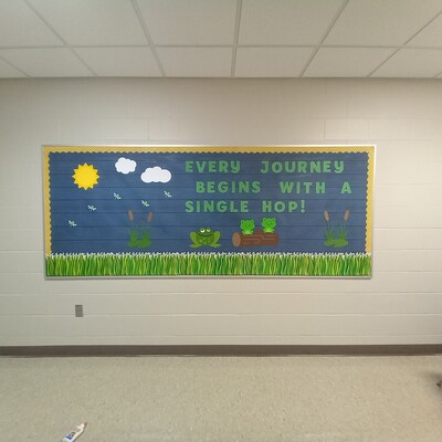 Frog Bulletin Board Set, Toad Bulletin Board, Library Bulletin Board ...