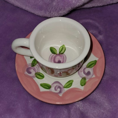 Personalized Child's Sized Handpainted Tea Cup Party Favor - Etsy