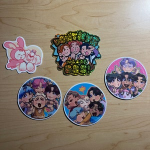 Tiny Tissue Club Card Sticker - Etsy