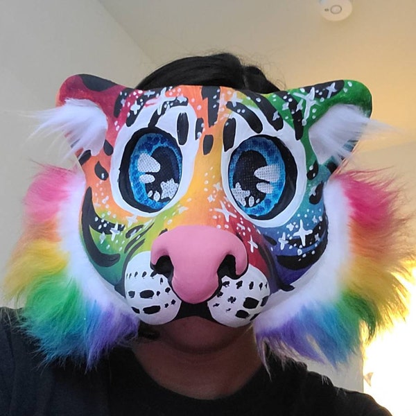 Paper Wolf Therian/furry Mask Pattern and Guide - Etsy