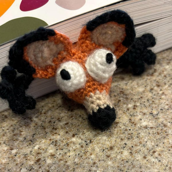Fox Bookmark Crochet Pattern | Amigurumi PDF Pattern - Etsy